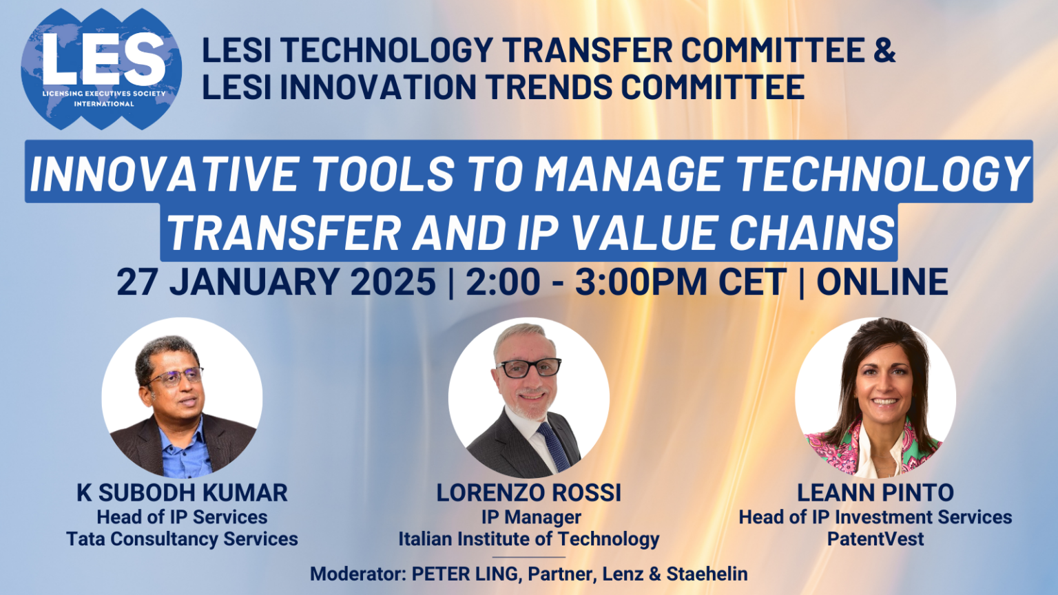 LESI Technology Transfer & LESI Innovation Trends Committees “Innovative Tools to Manage ...