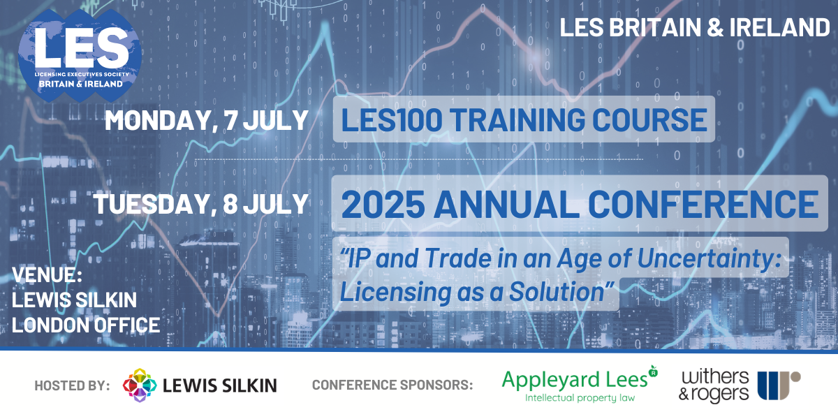 LES Britain-Ireland “2025 Annual Conference & LES100” - Licensing ...